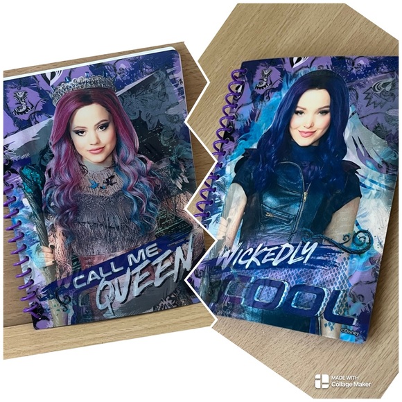 Disney | Office | Nwt Mal Audrey Spiral Notebook Descendants 3 Journal ...
